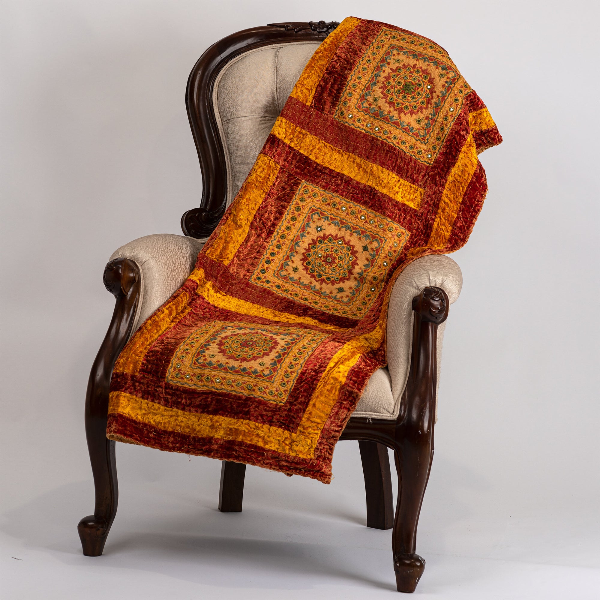 Sofa Throw — Royal Rajasthani Collection - The Amma Shop
